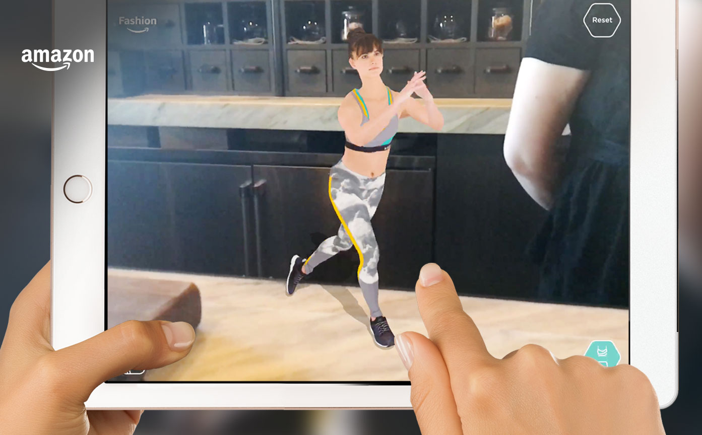 Amazon Using AR to See Fashion and Fitness Everywhere with Pop-Up ...