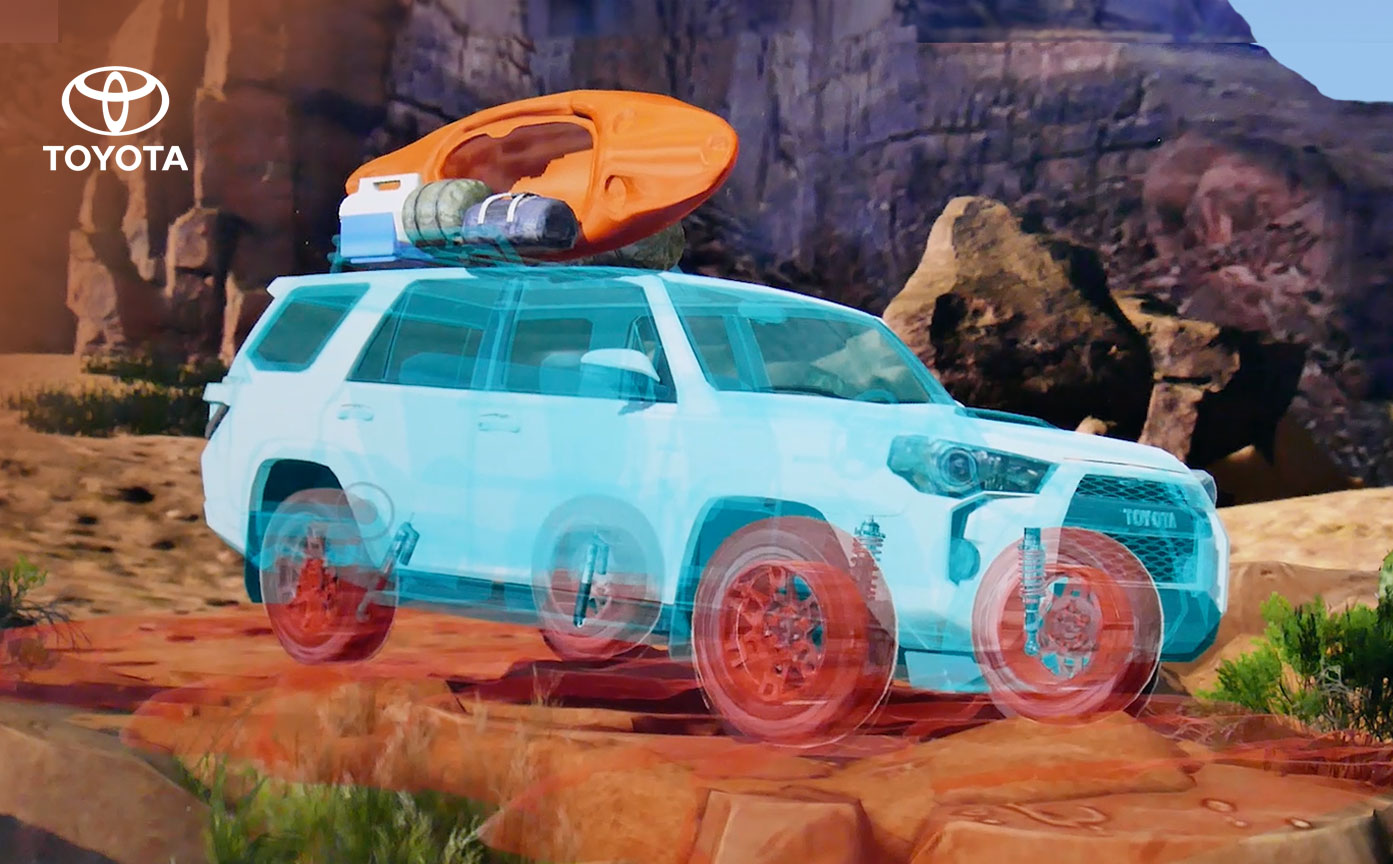 Toyota TRD Pro Augmented Reality Experience | Groove Jones