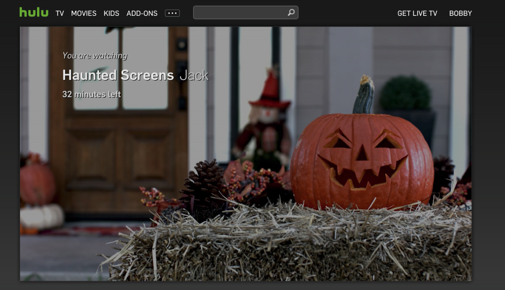 Hulu Scares Up Some Fun with Haunted Screens Videos for Halloween ...