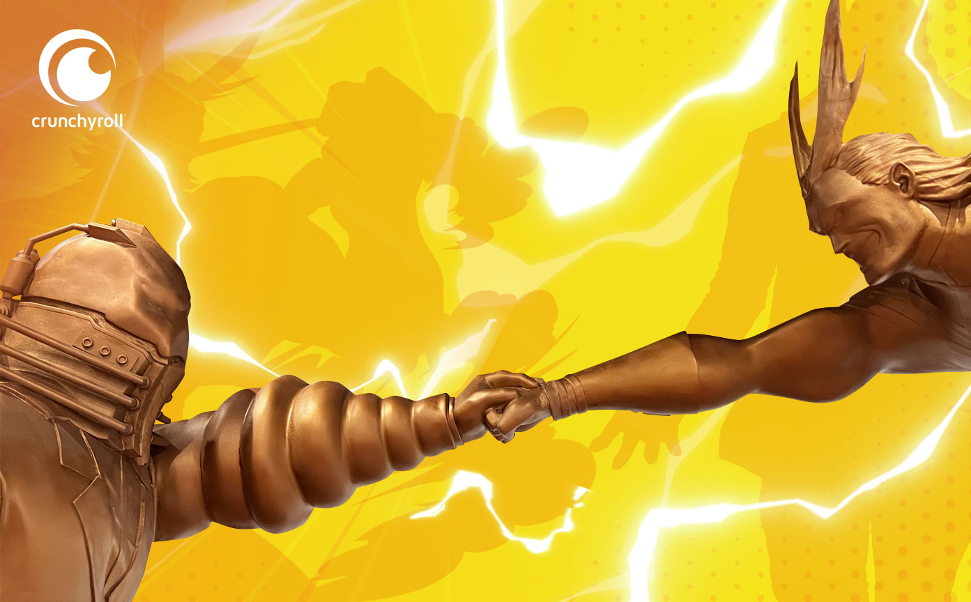 Groove Jones and gnet Agency Bring My Hero Academia Statue to Life Using AR | Groove Jones