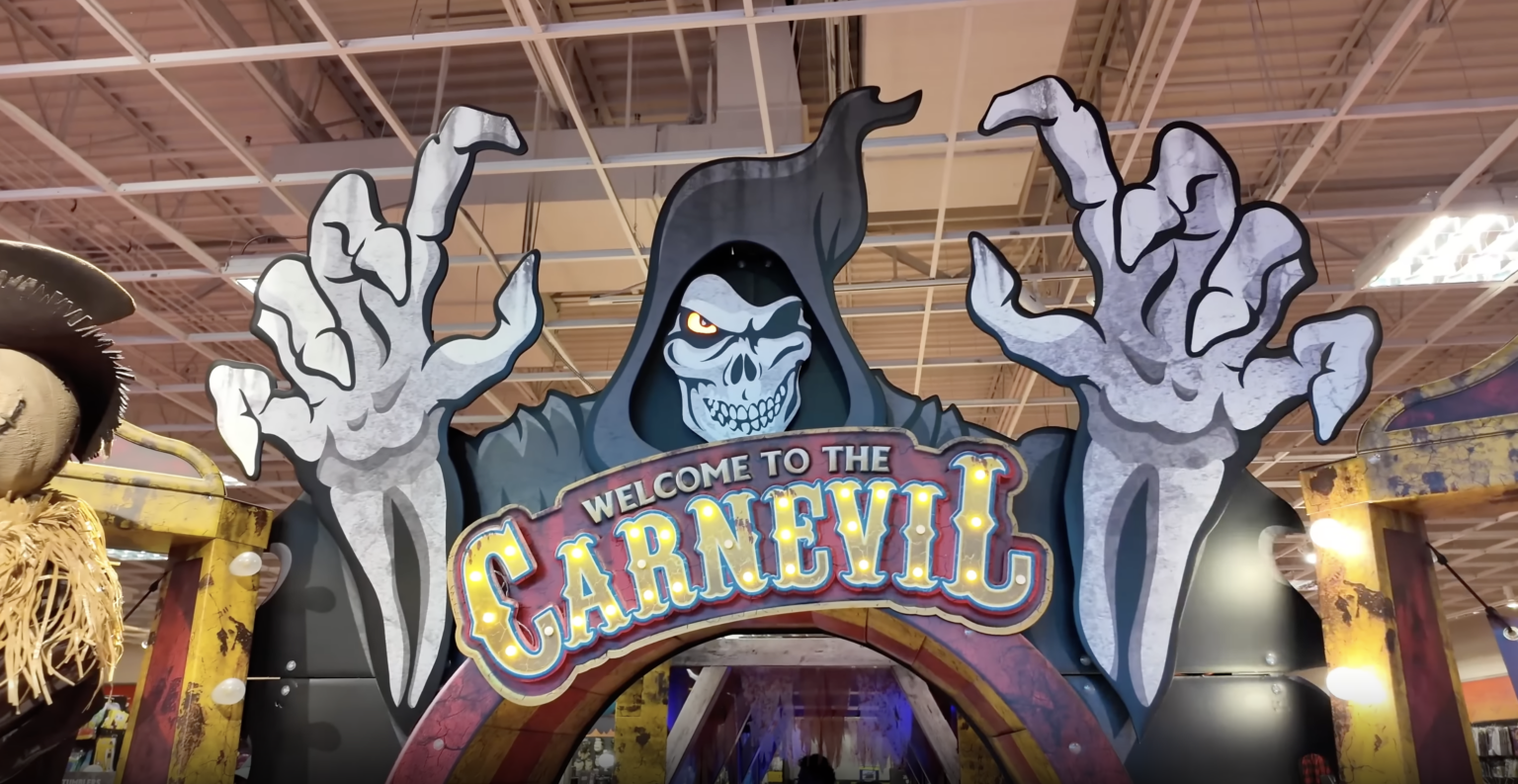 Spirit Halloween In-Store “Carnevil” Fun House Hologram Mirrors ...