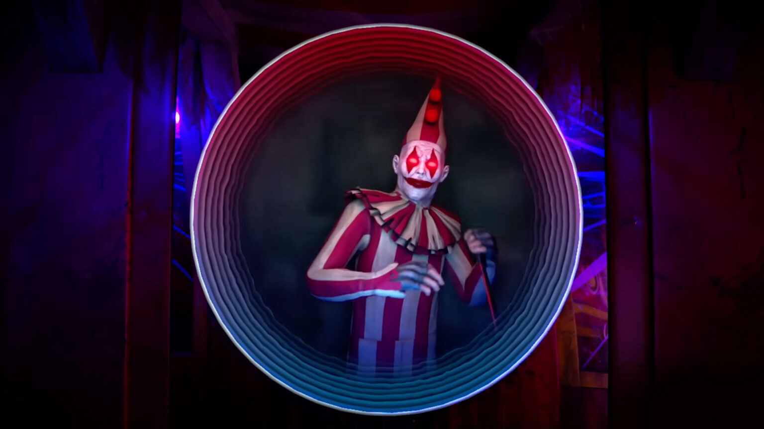 Spirit Halloween In-Store “Carnevil” Fun House Hologram Mirrors ...