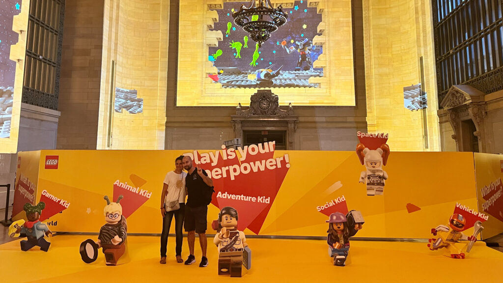 LEGO “Play Is Your Superpower” New York City and Los Angeles Projection ...