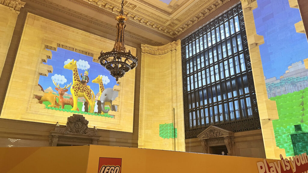 LEGO “Play Is Your Superpower” New York City and Los Angeles Projection ...