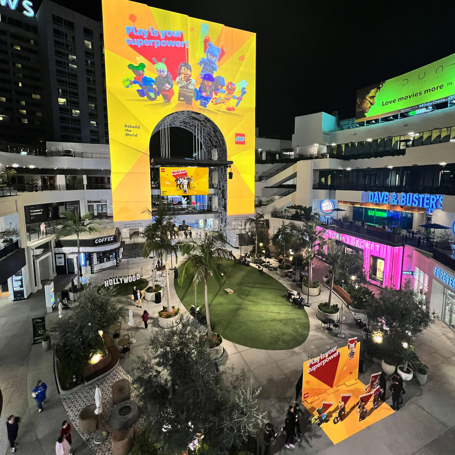 LEGO “Play Is Your Superpower” New York City and Los Angeles Projection ...