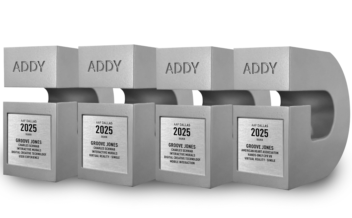 Dallas AAF 2025 Addy Awards – Groove Jones Wins 4 Addy Awards | Groove ...