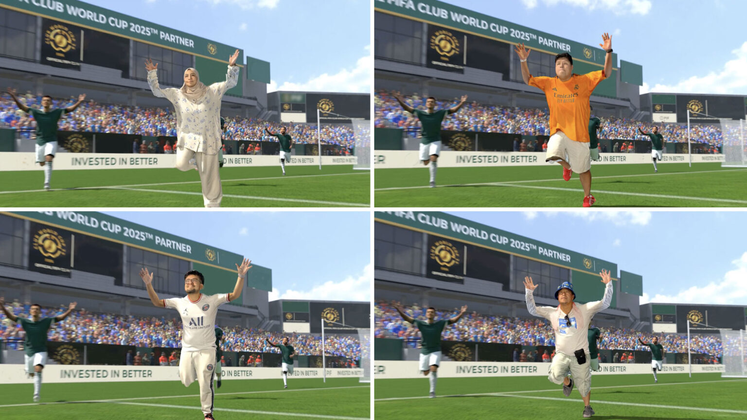 FIFA Club World Cup, “Get in the Game” Volumetric Scanner Fan ...