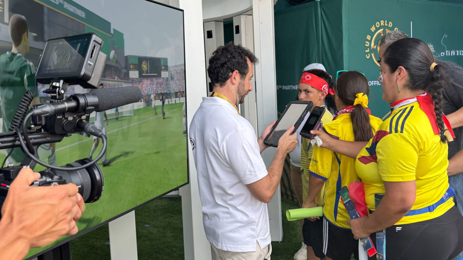 FIFA Club World Cup, “Get in the Game” Volumetric Scanner Fan ...
