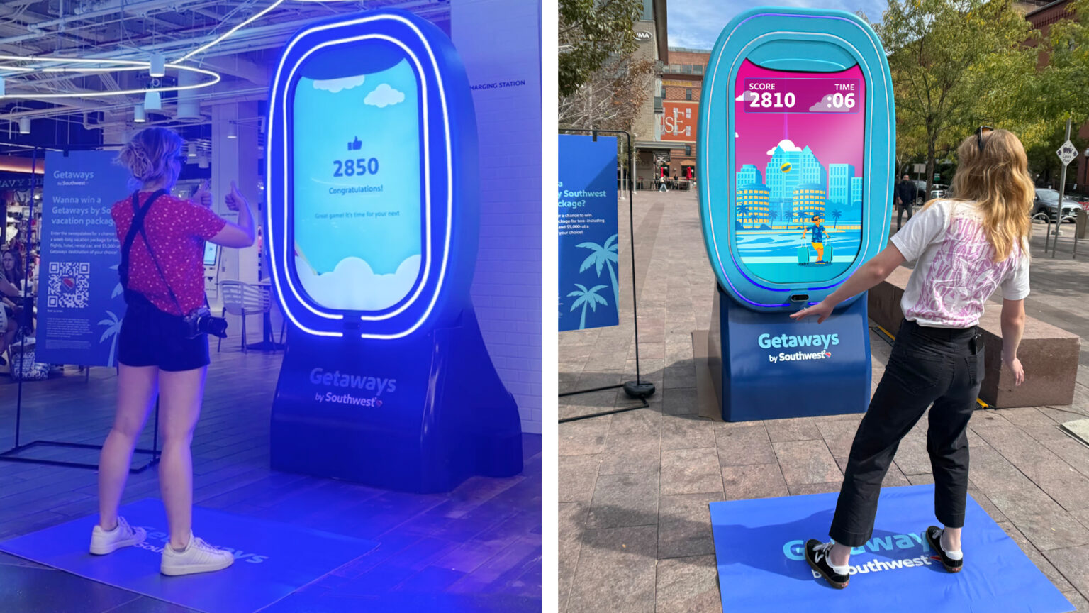 Southwest Airlines Getaway Vacations Activation – Computer Vision ...